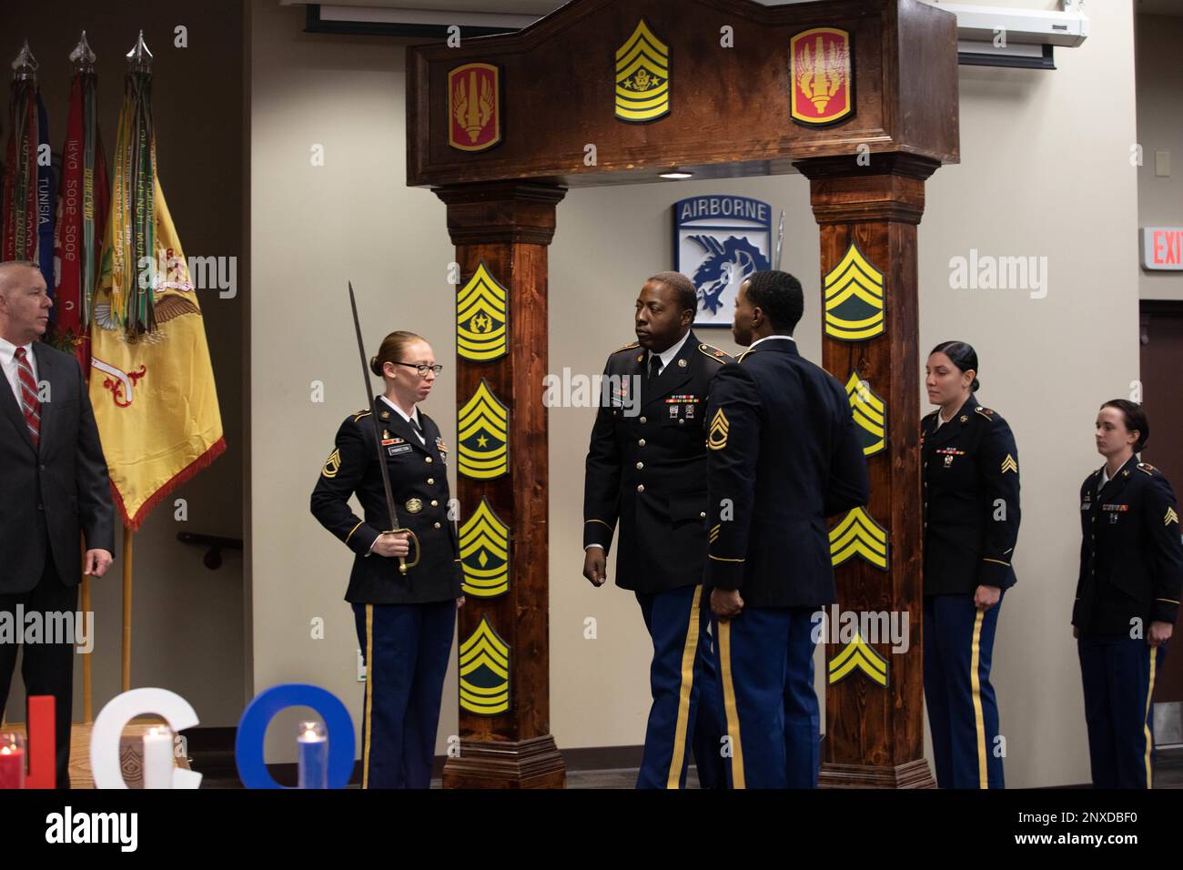 Sgt. Oshea Donaldson, 3rd Battalion, 321st Field Artillery Regiment, is ...