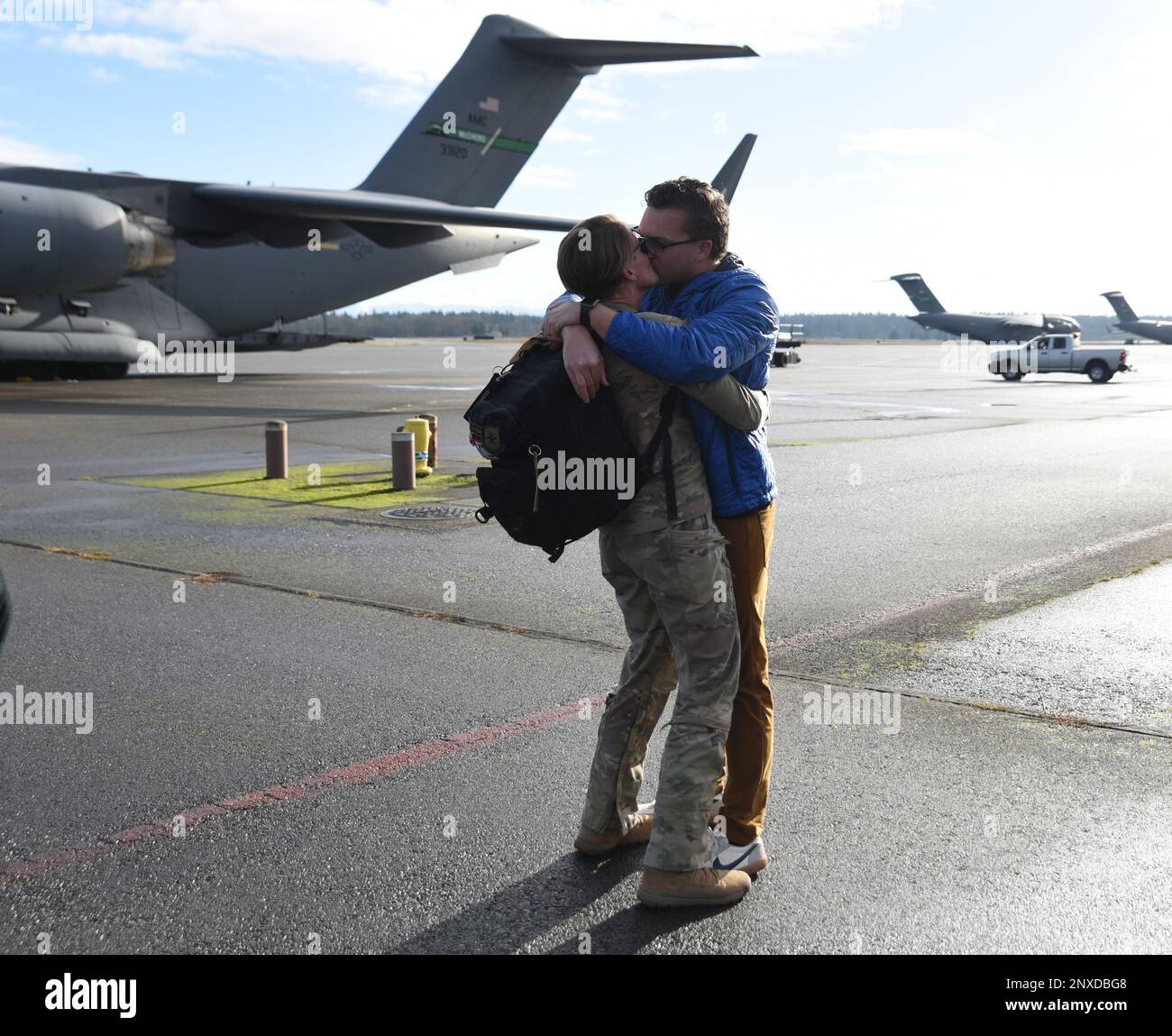 U.S. Air Force Capt. Kaitlyn Hawkinson, a C-17 Globemaster lll pilot ...