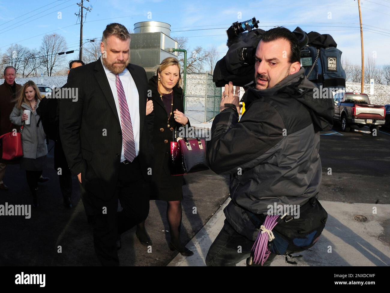 Pennsylvania State Representative Tarah Toohil with her husband Scott ...