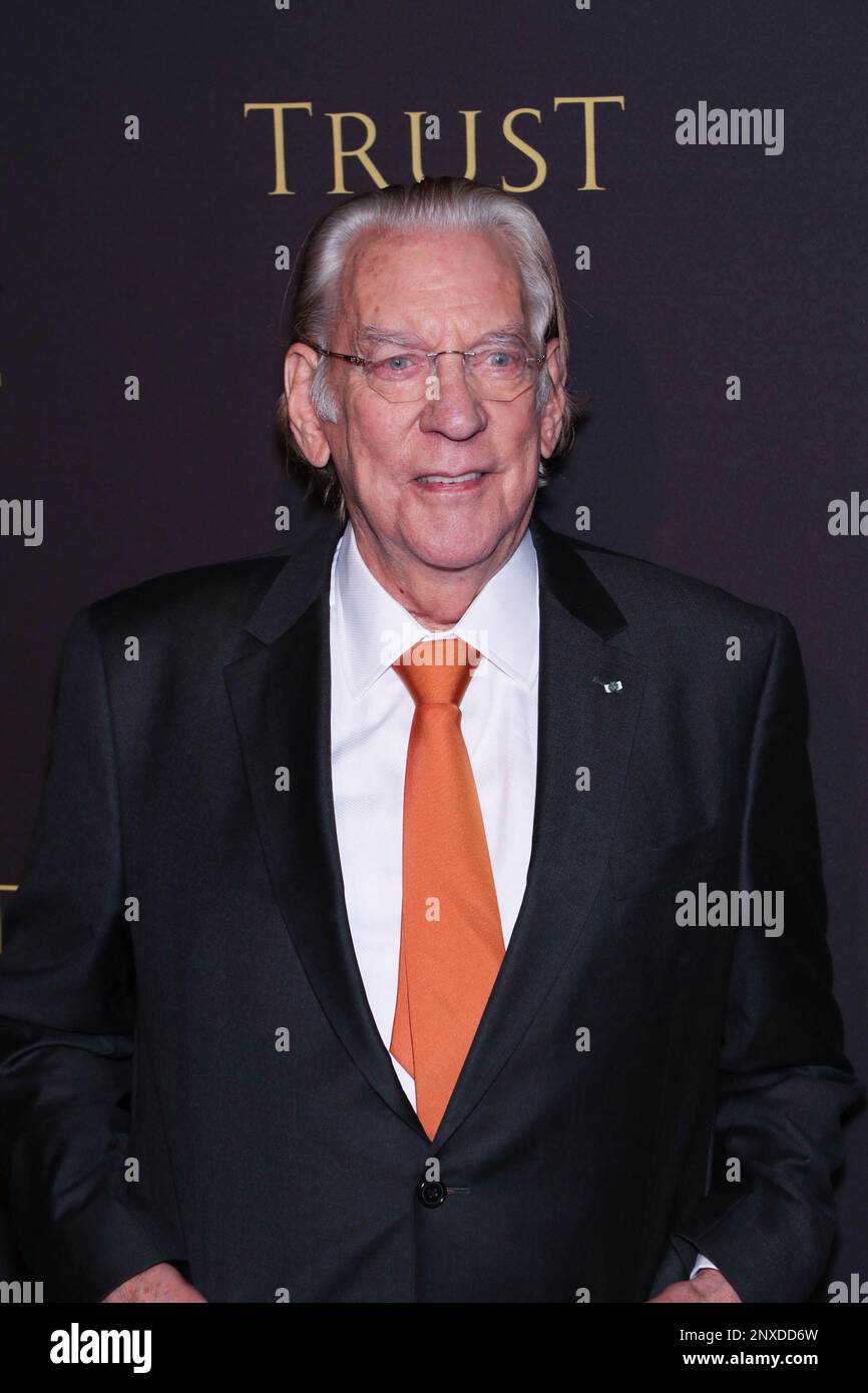 Photo by: John Nacion/STAR MAX/IPx20183/14/18Donald Sutherland at a ...