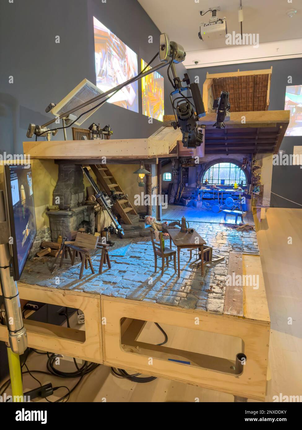 2/14/23 Naples, Florida Behind the scenes making of Guillermo del Toro ...