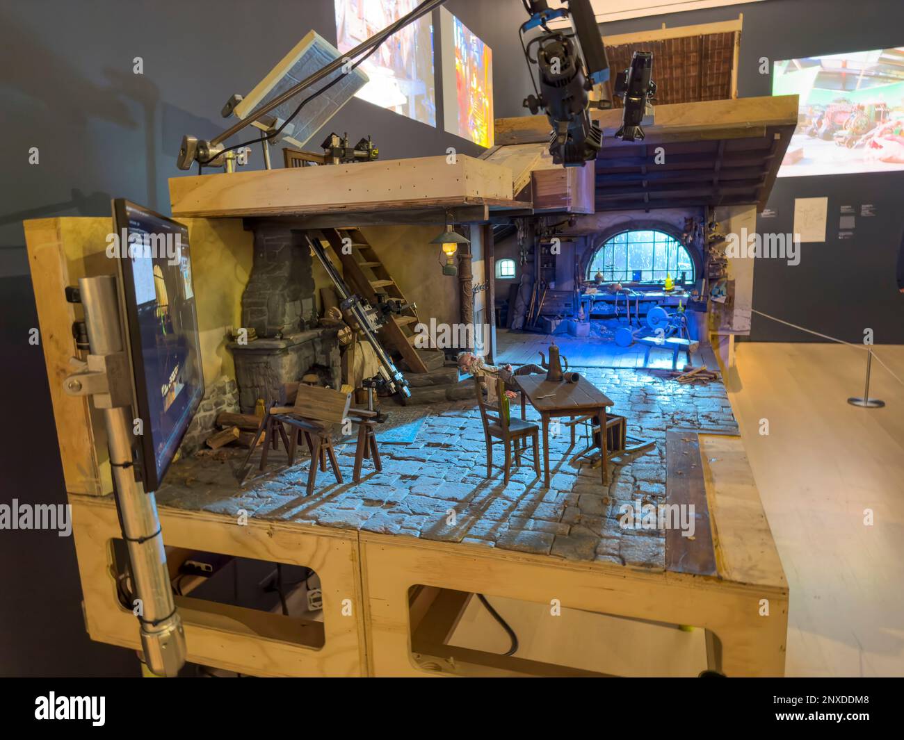 2/14/23 Naples, Florida Behind the scenes making of Guillermo del Toro ...