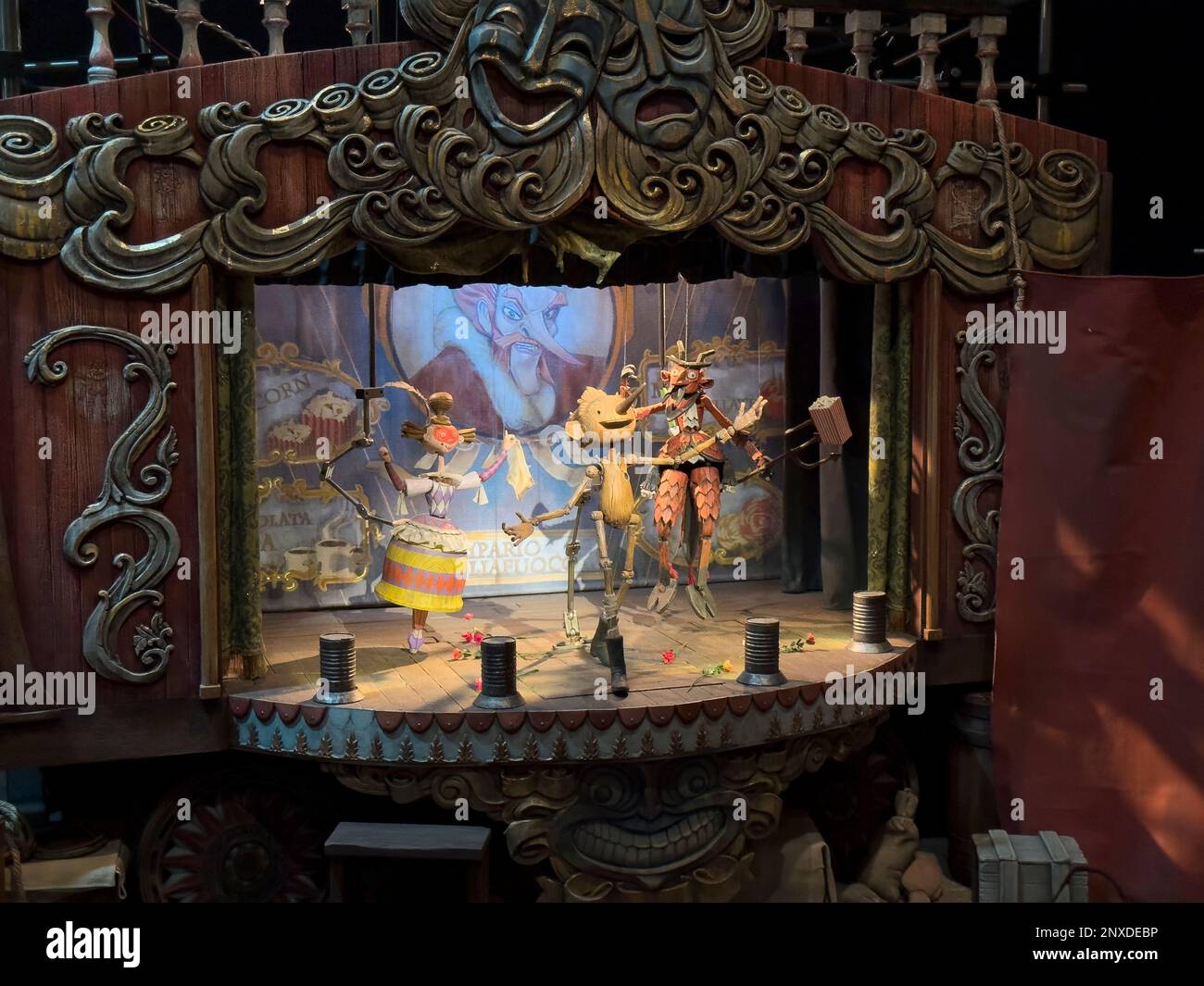 2/14/23 Naples, Florida Behind the scenes making of Guillermo del Toro ...