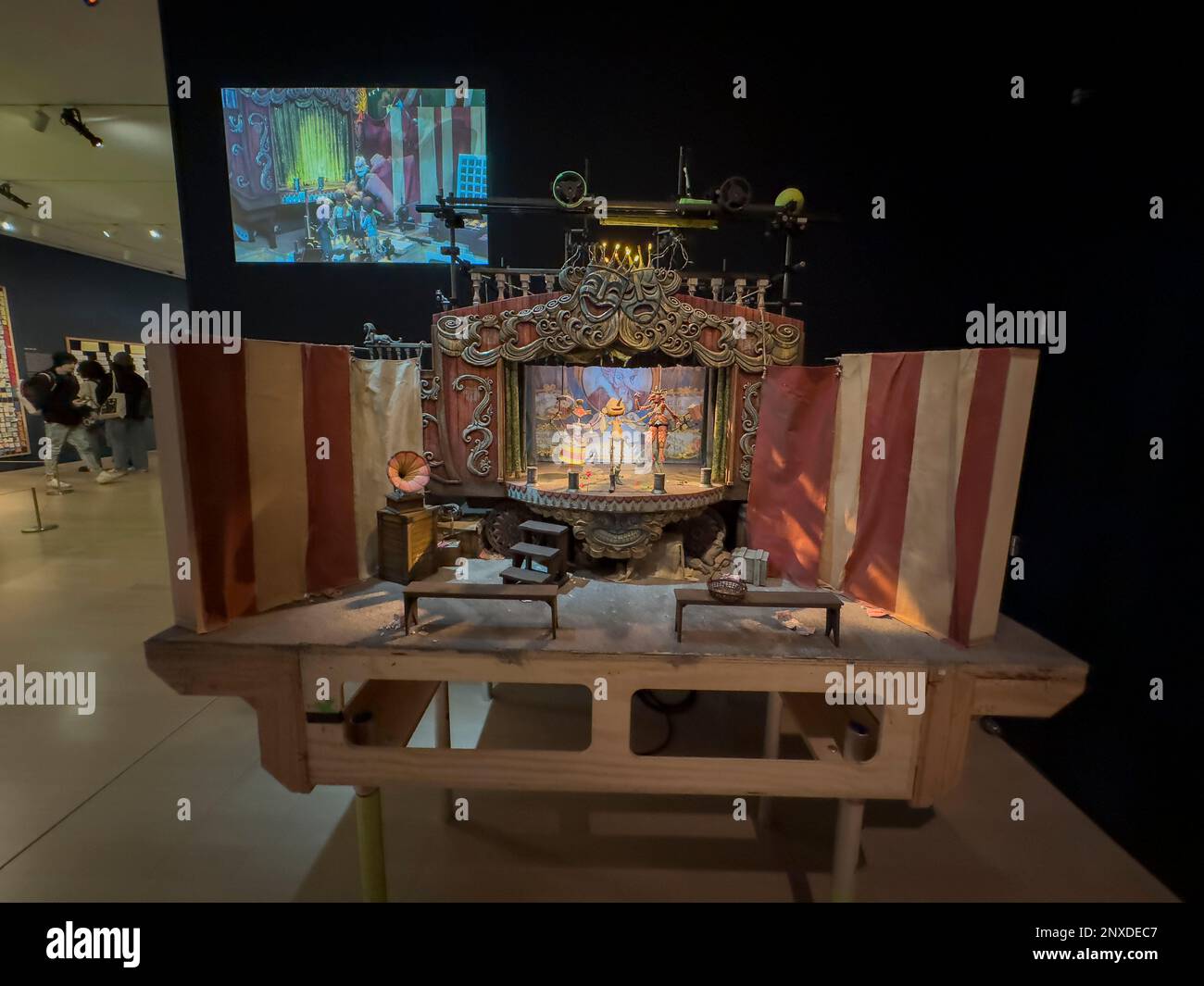 2/14/23 Naples, Florida Behind the scenes making of Guillermo del Toro ...