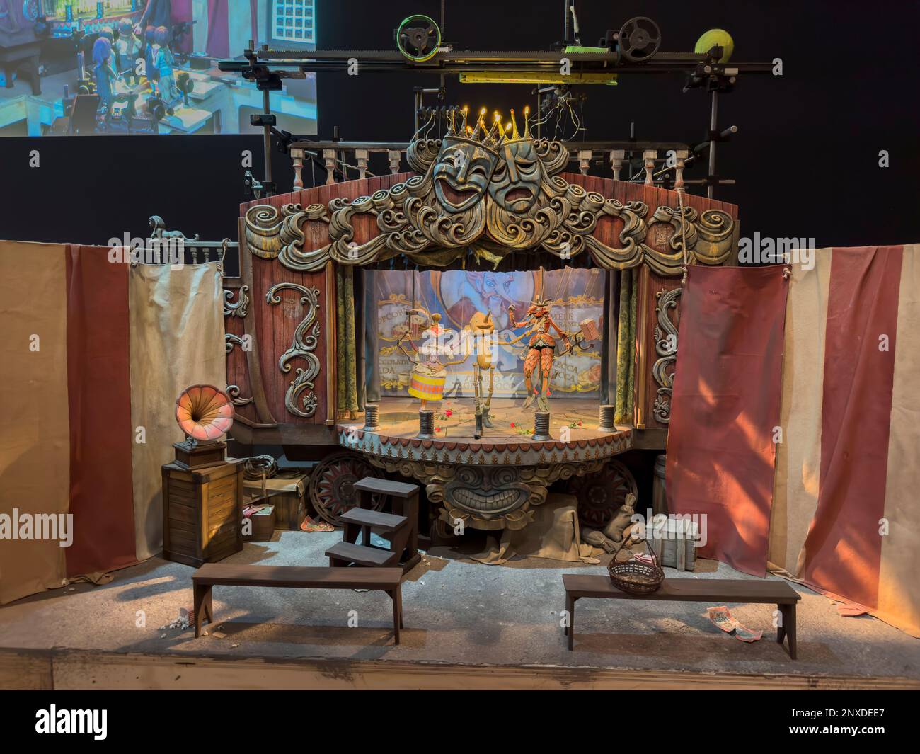 2/14/23 Naples, Florida Behind the scenes making of Guillermo del Toro ...