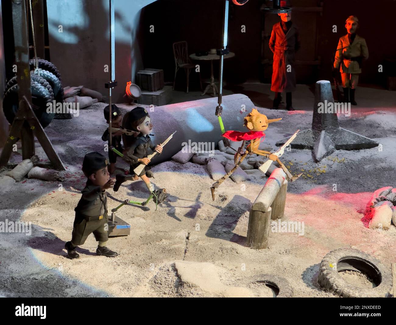 2/14/23 Naples, Florida Behind the scenes making of Guillermo del Toro ...