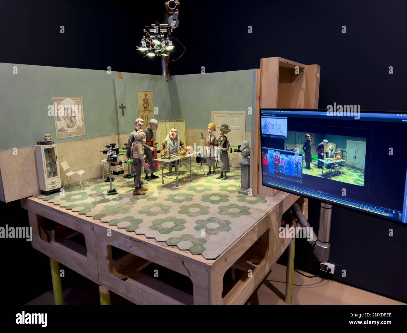 2/14/23 Naples, Florida Behind the scenes making of Guillermo del Toro ...