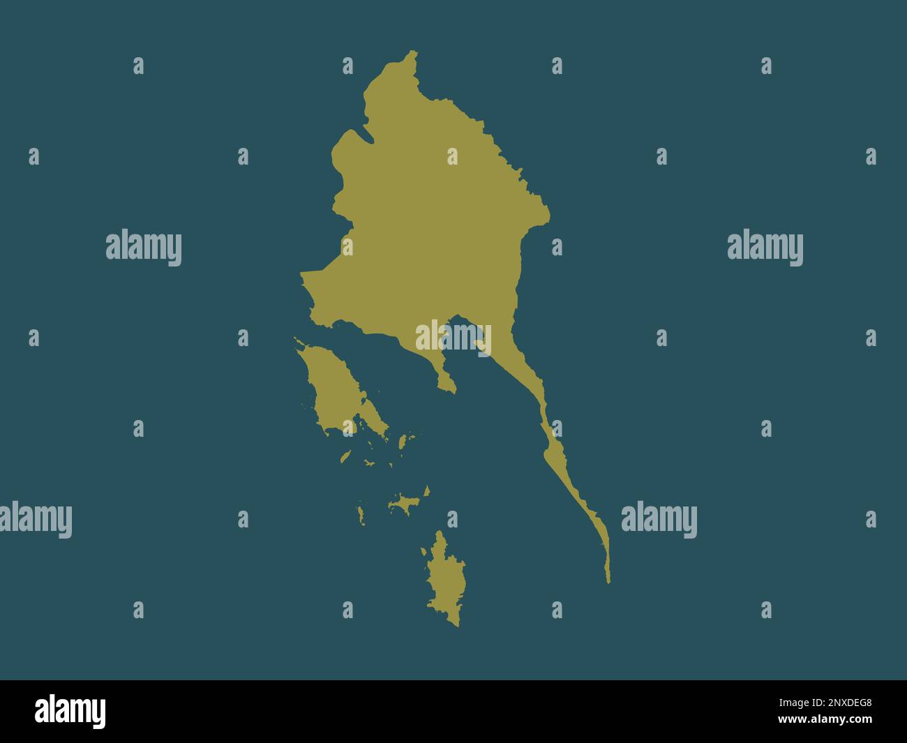 Trat province map hi-res stock photography and images - Alamy