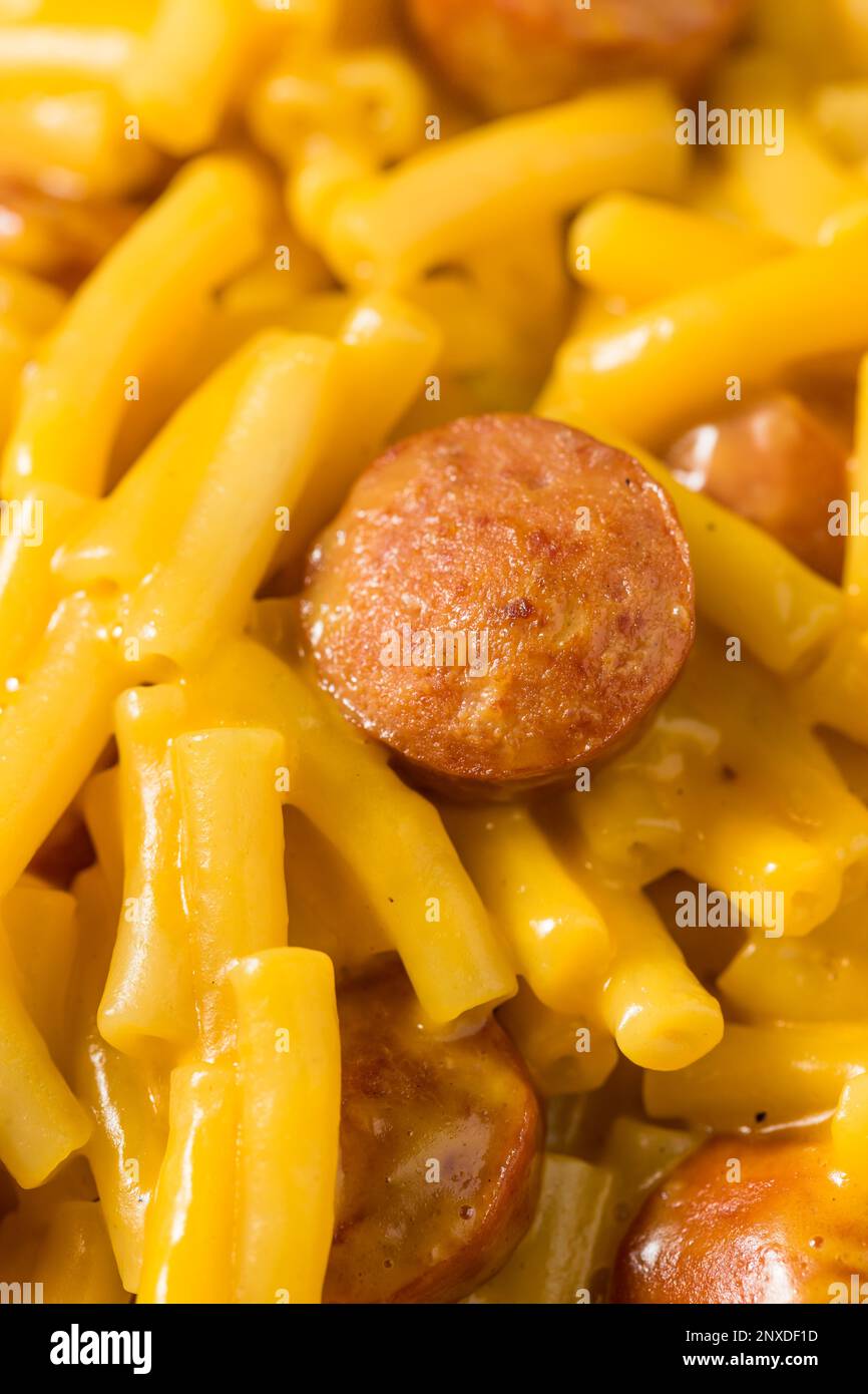 Hot dog macaroni hi-res stock photography and images - Alamy