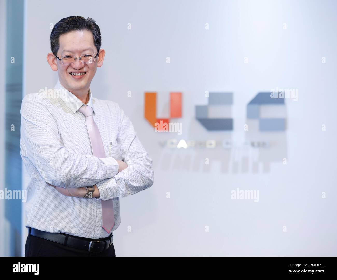 Desmond Tay, co-founder and chief executive officer of vCargo Cloud ...