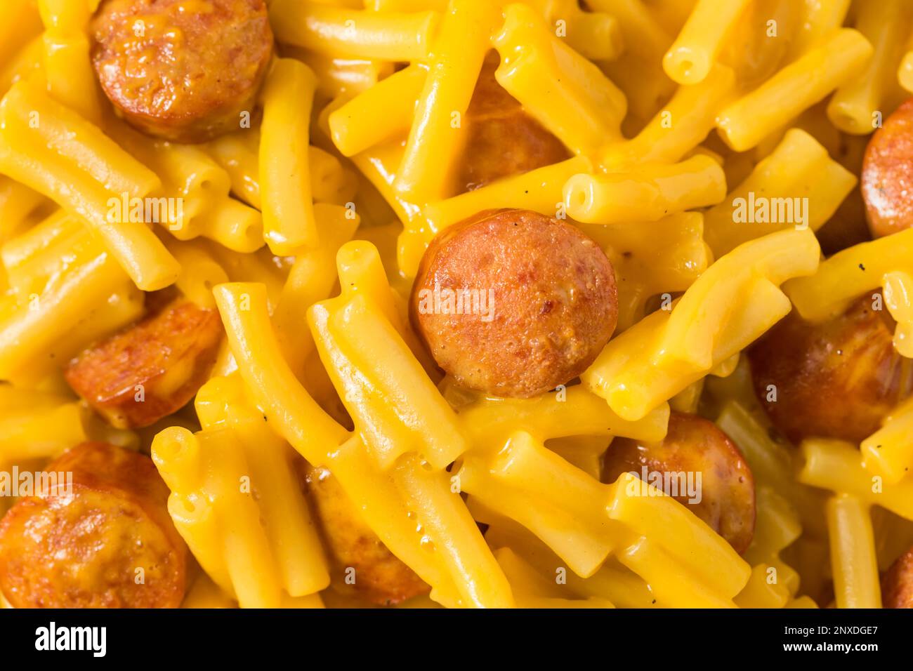 Hot dog macaroni hi-res stock photography and images - Alamy