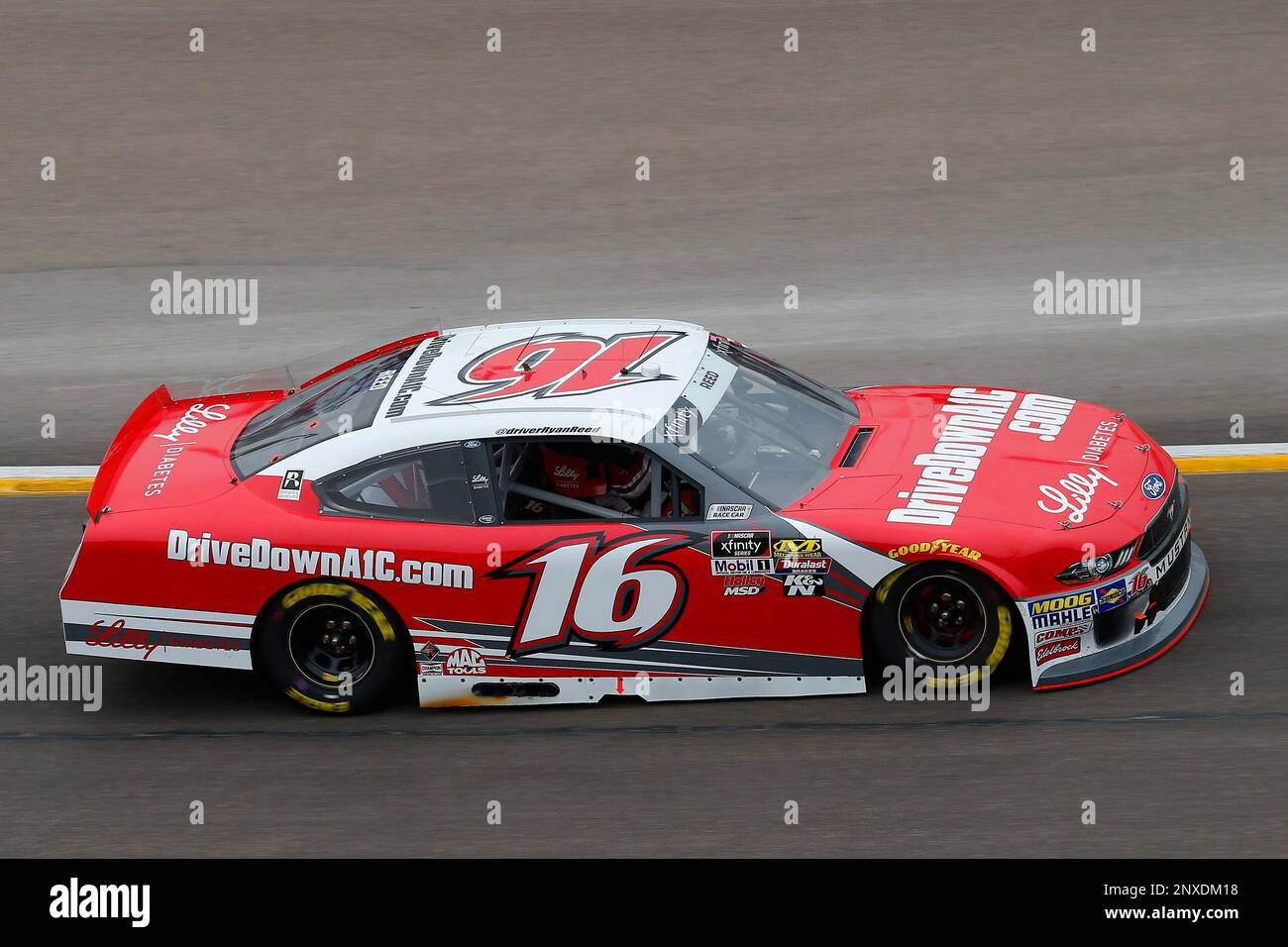 Ryan Reed, Roush Fenway Racing, Ford Mustang Drive Down A1C Lilly ...