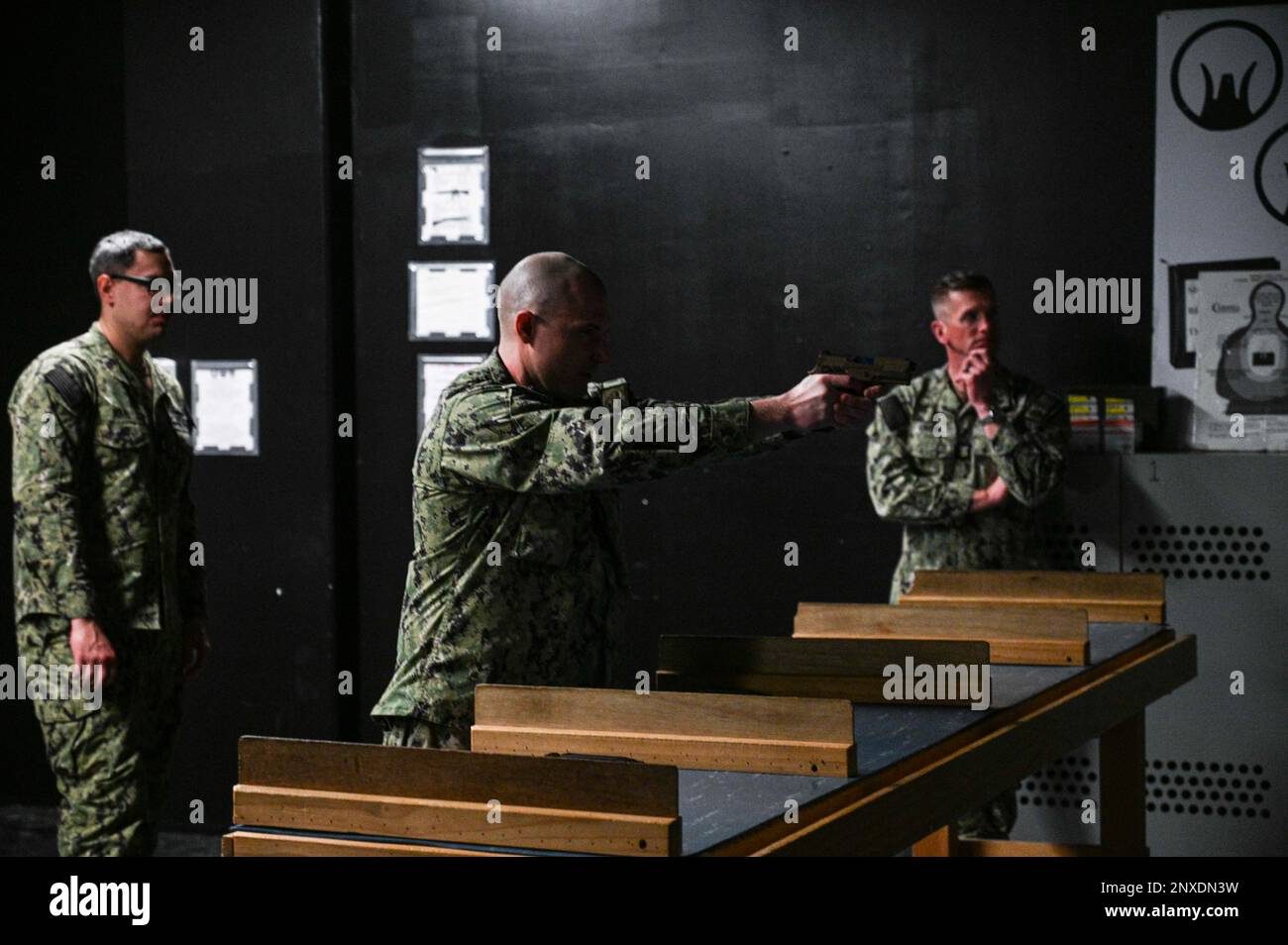 GREAT LAKES, Ill. (Feb. 23, 2023) Gunner's Mate 1st Class Jimmie D ...