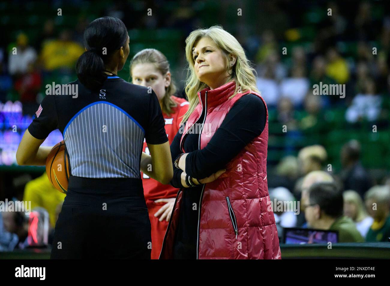 February 25 2023: Texas Tech Red Raiders head coach Krista Gerlich ...