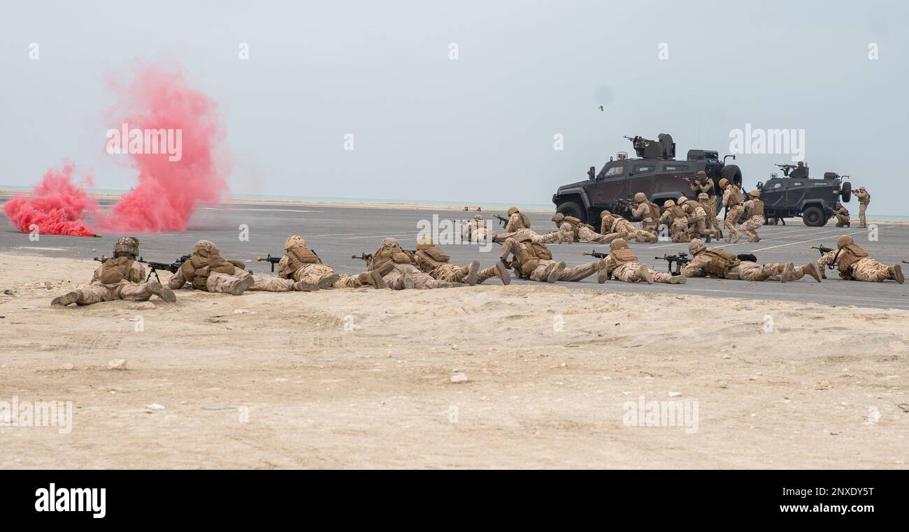 BAHRAIN (January 25, 2023) – U.S. Marines assigned to Fleet Anti ...