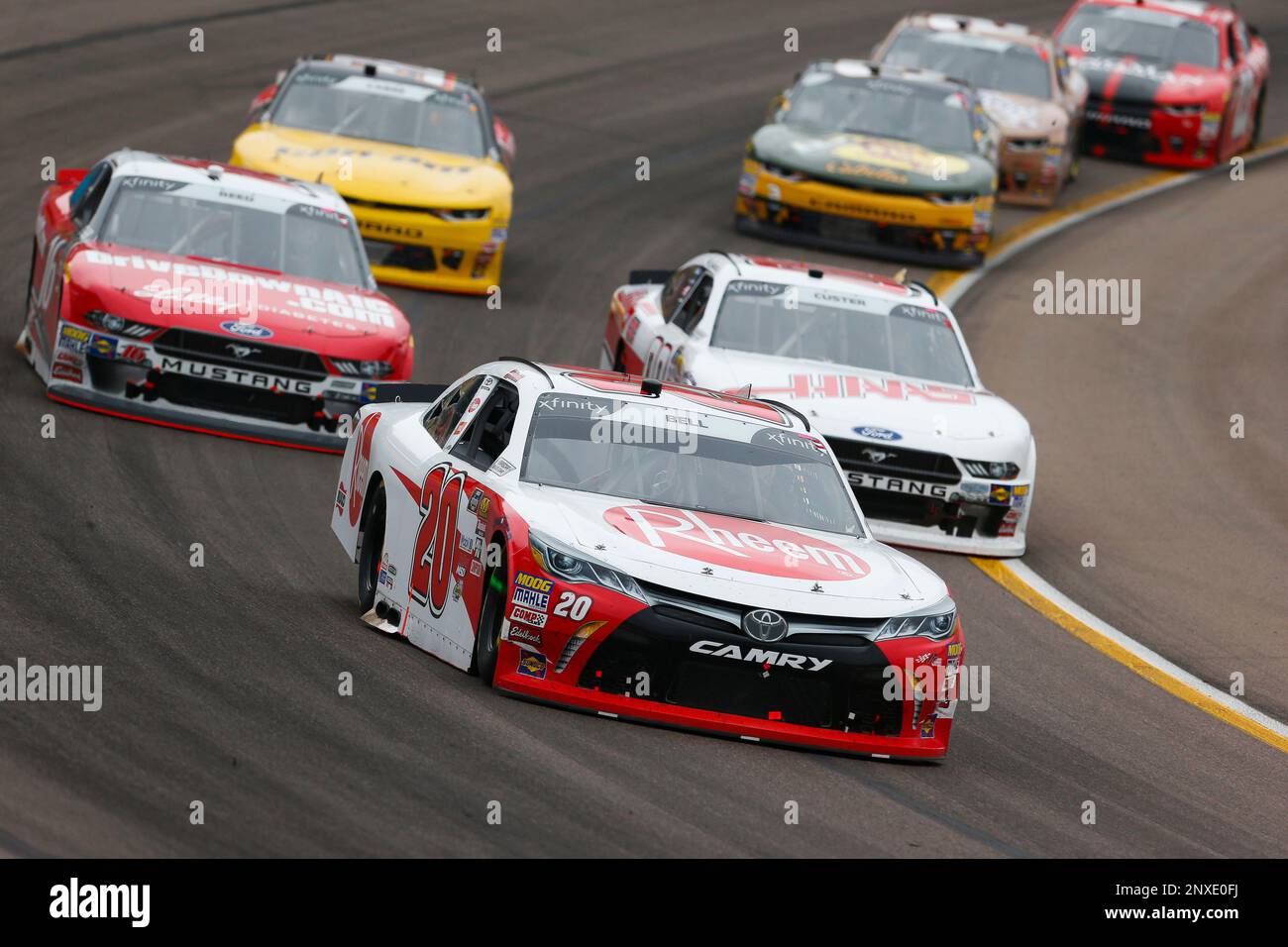 Christopher Bell (20), Ryan Reed (16), Cole Custer (00), Alex Labbé (36 ...