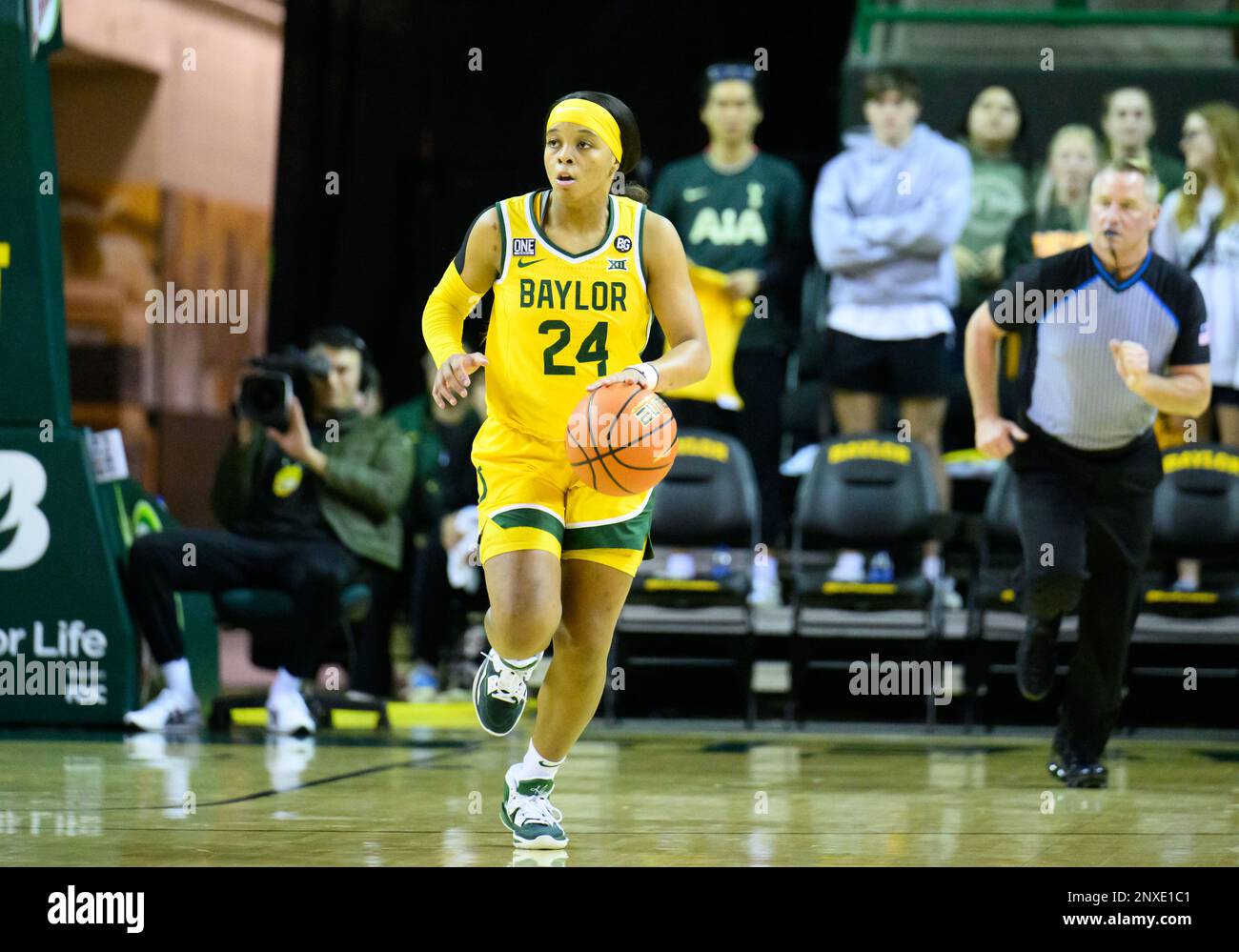 February 25 2023: Baylor Lady Bears guard Sarah Andrews (24) during the ...
