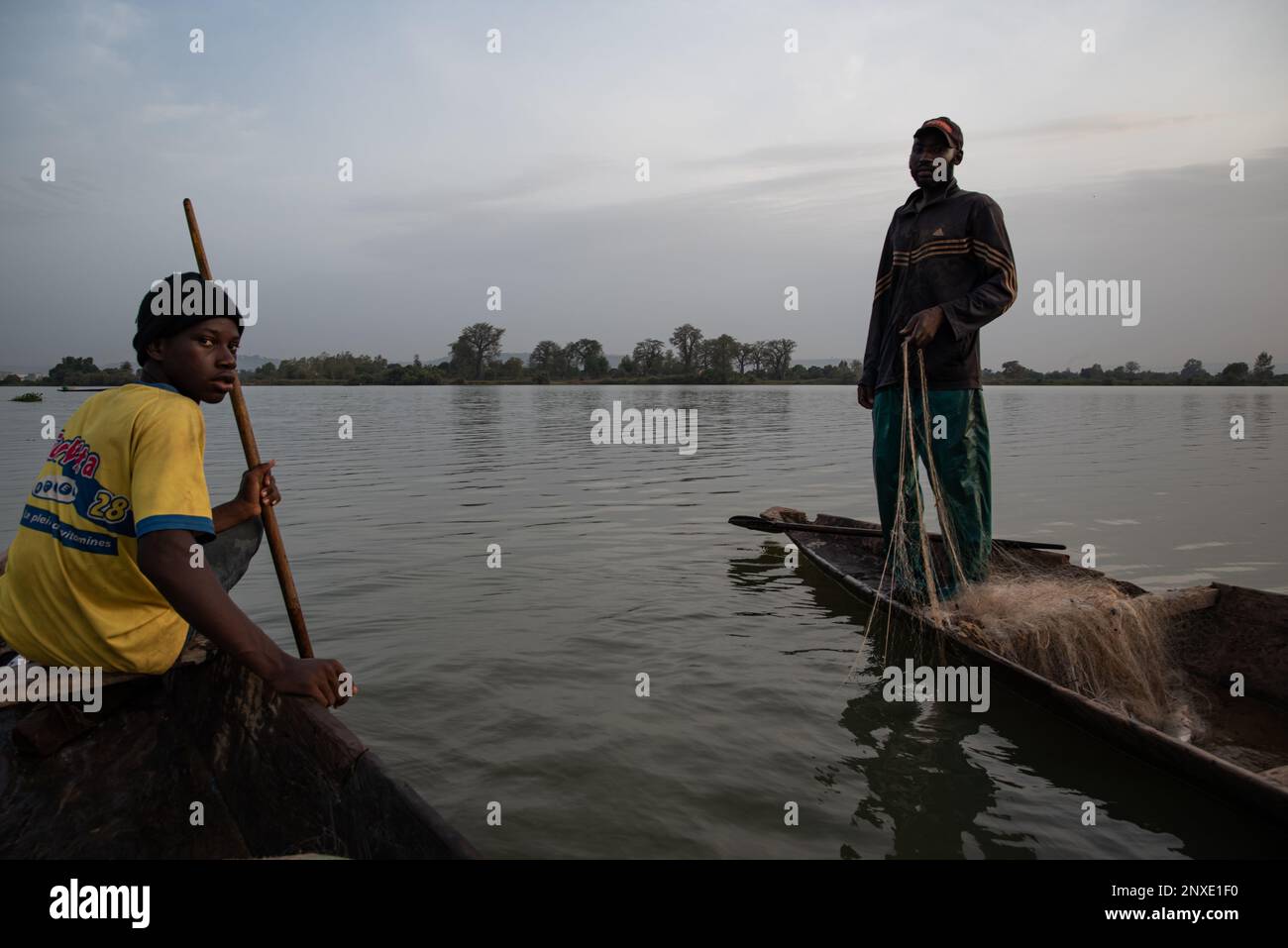 Nicolas Remene / Le Pictorium - Fishing and suffocation of the Niger ...