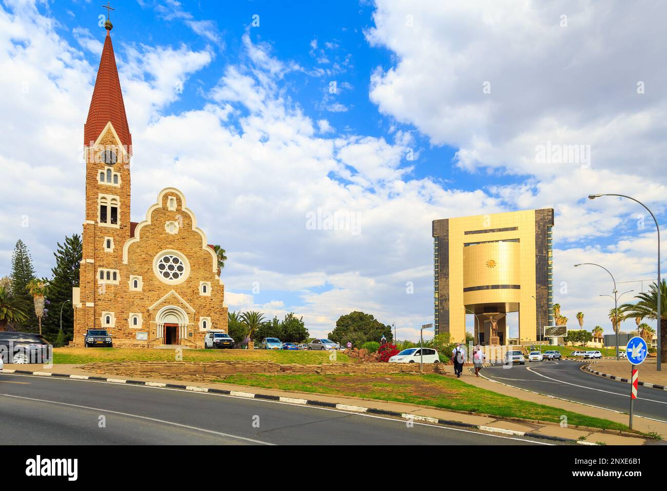 Windhoek, Namibia - 10 October 2018: The Christ Church (or ...