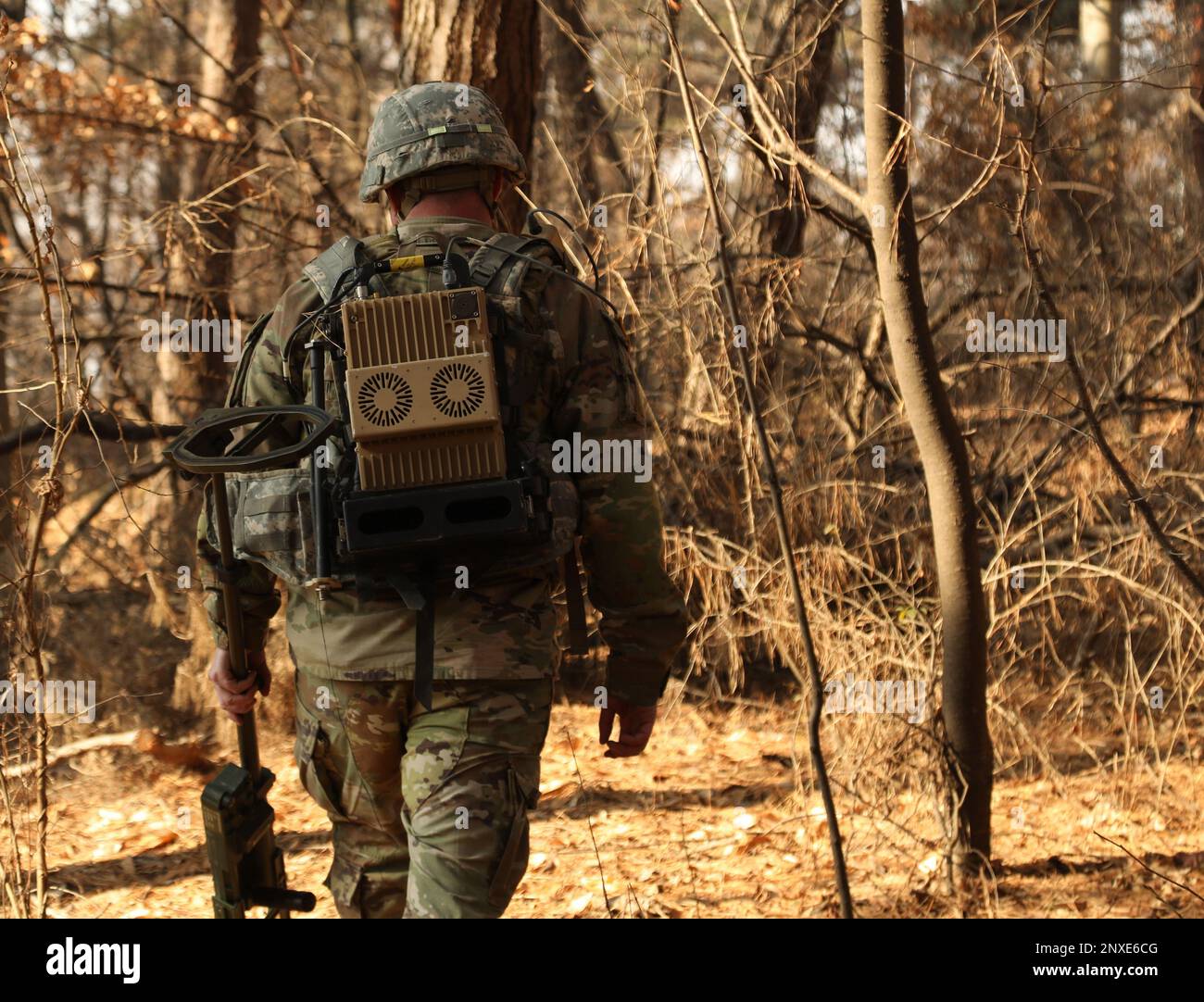 An Explosive Ordnance Disposal Specialist with 718th EOD Company, 23rd ...