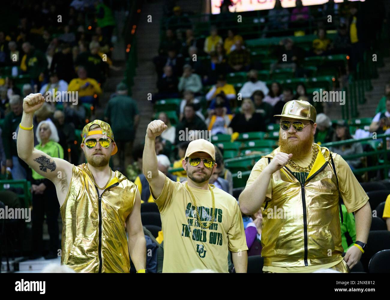 February 25 2023: Baylor Lady Bears fans during the 1st half of the ...
