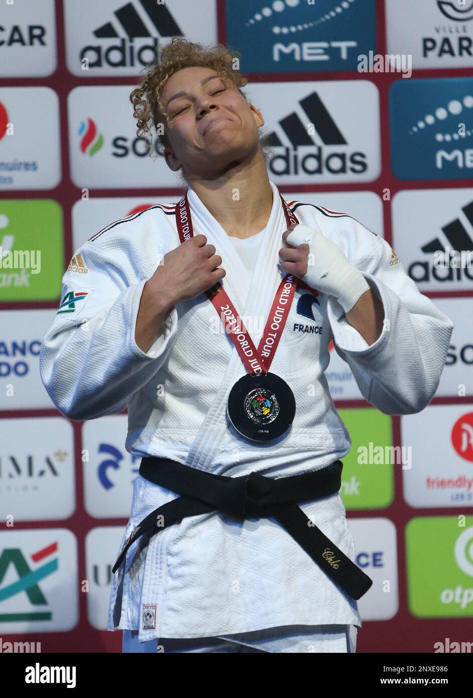 BUTTIGIEG CHLOE of FRANCE during of the Judo Paris Grand Slam 2023 on ...