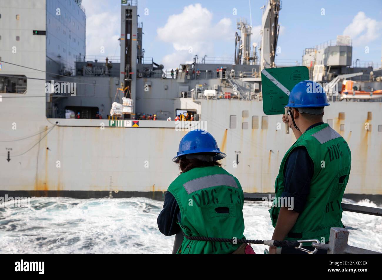 230106-N-SN516-1188 PHILIPPINE SEA (Jan. 6, 2023) U.S. Navy Sailors ...