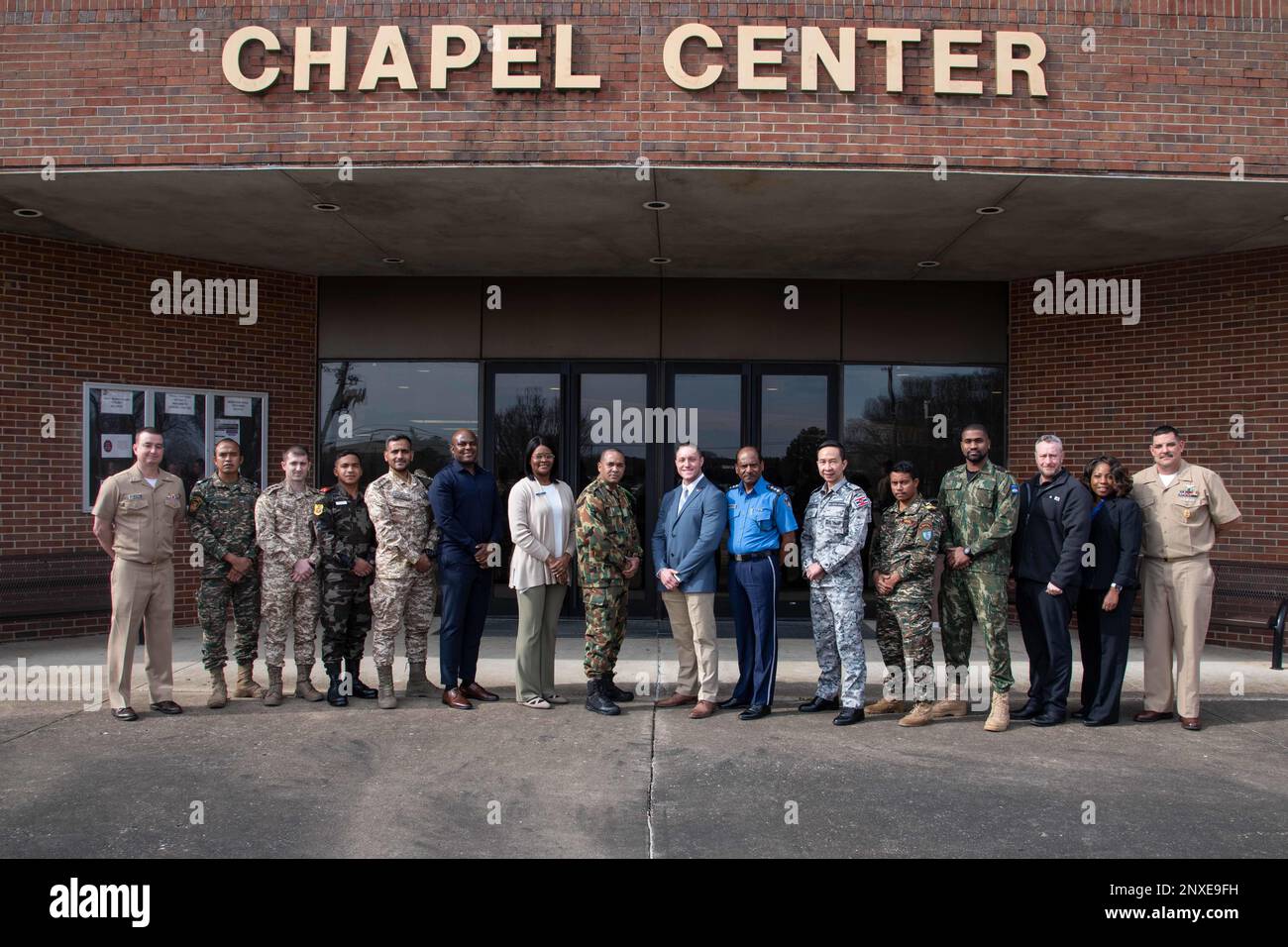 Students from Naval Education and Training Security Assistance Field ...