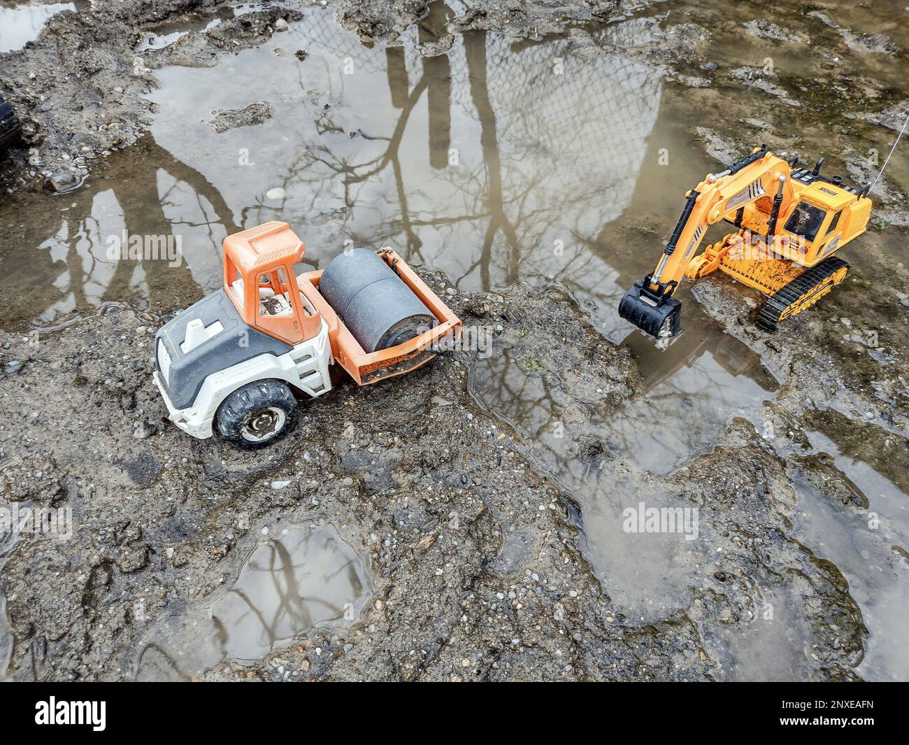 Toy compactor hi-res stock photography and images - Alamy
