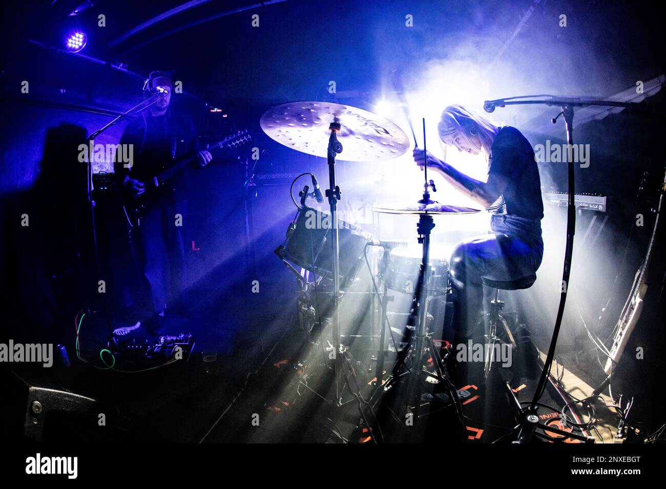Milan Italy. 28 February 2023. The Canadian band GHOST WOMAN performs ...