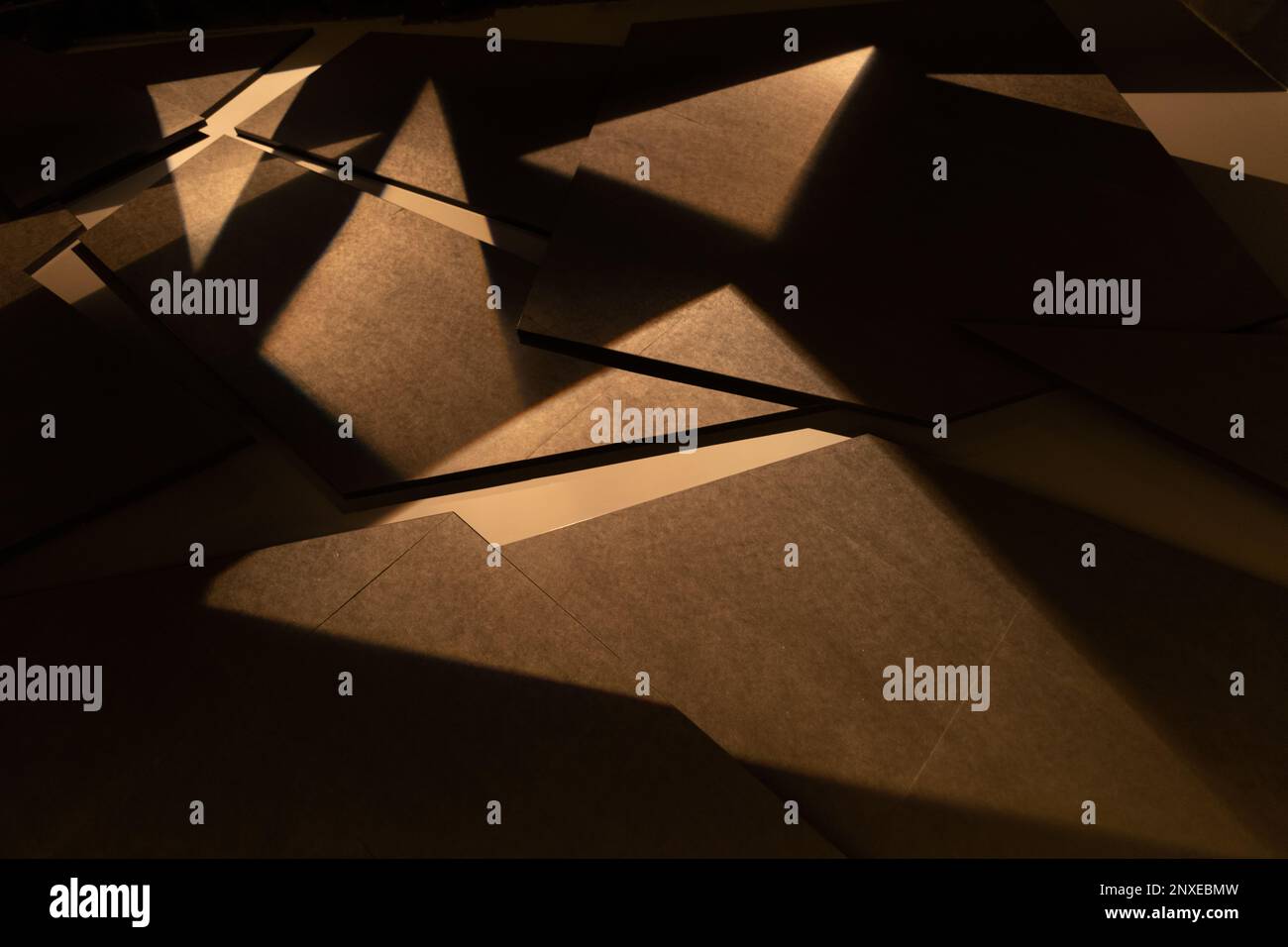 Interior detail of a wall in the Canadian Museum for Human RIghts ...