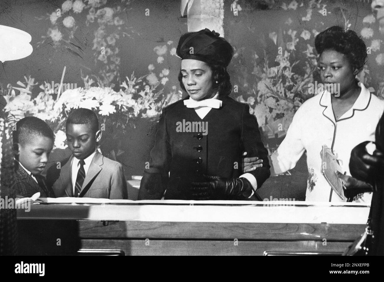 Coretta Scott King In Casket
