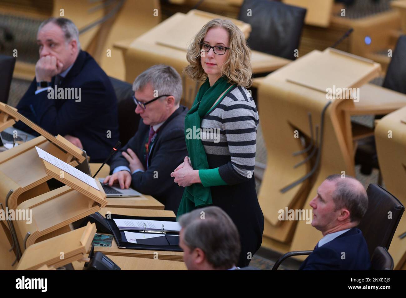 Edinburgh Scotland, UK 01 March 2023. Scotland's circularity minister ...