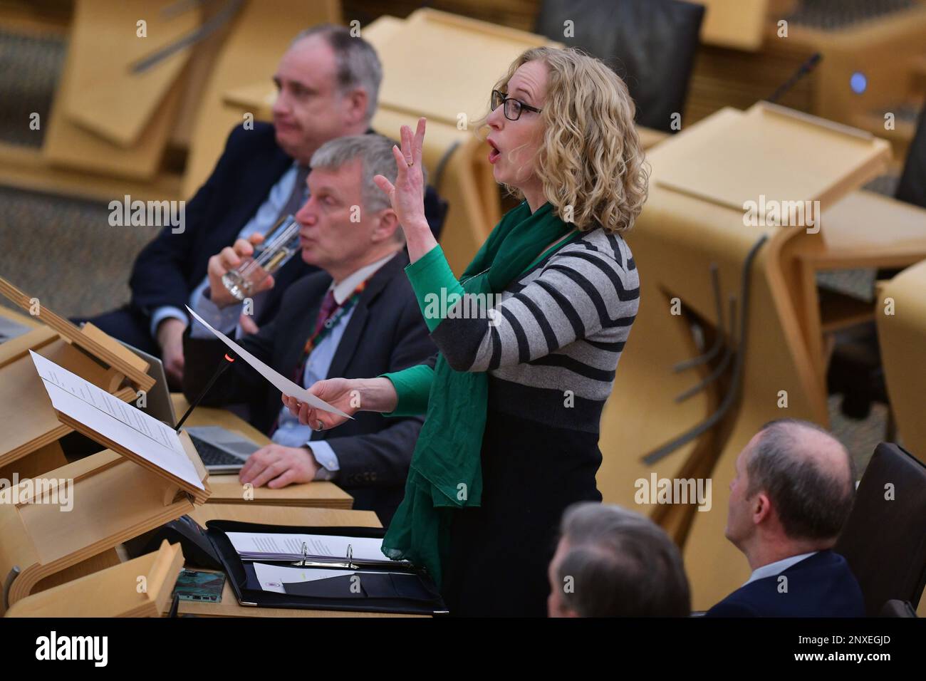 Edinburgh Scotland, UK 01 March 2023. Scotland's circularity minister ...