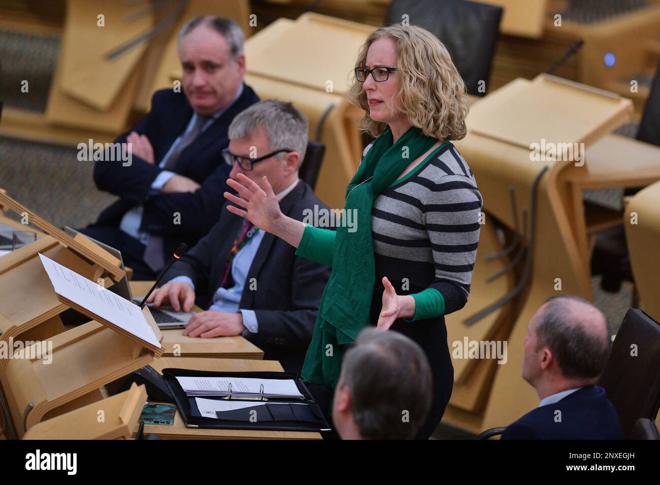 Edinburgh Scotland, UK 01 March 2023. Scotland's circularity minister ...