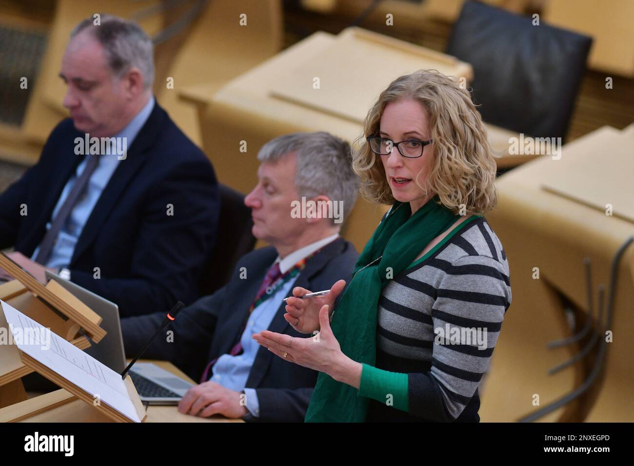 Edinburgh Scotland, UK 01 March 2023. Scotland's circularity minister ...