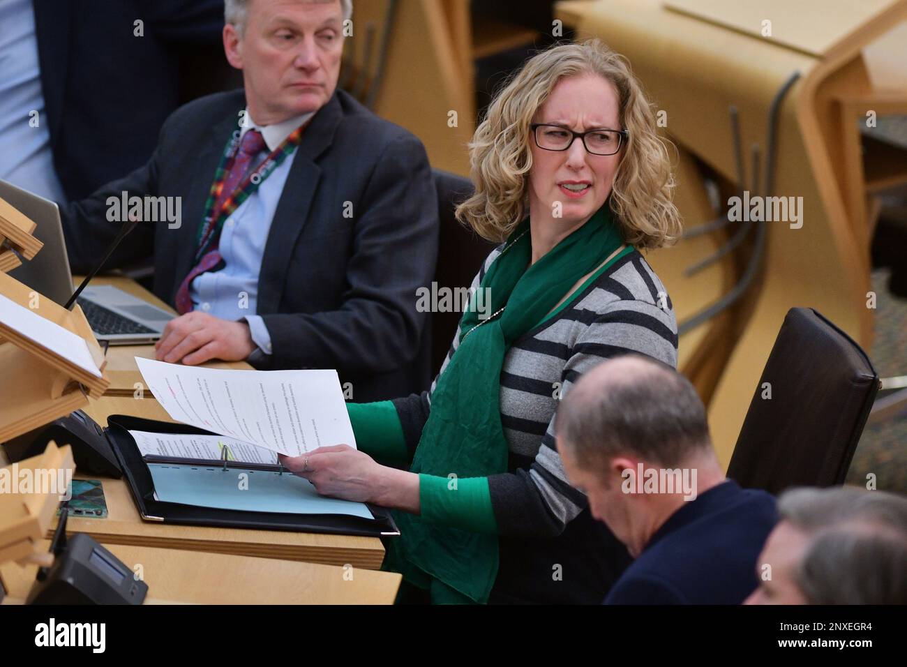 Edinburgh Scotland, UK 01 March 2023. Scotland's circularity minister ...