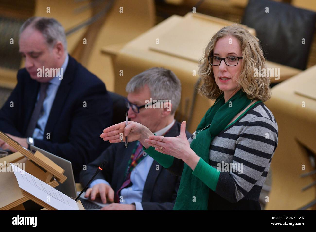 Edinburgh Scotland, UK 01 March 2023. Scotland's circularity minister ...