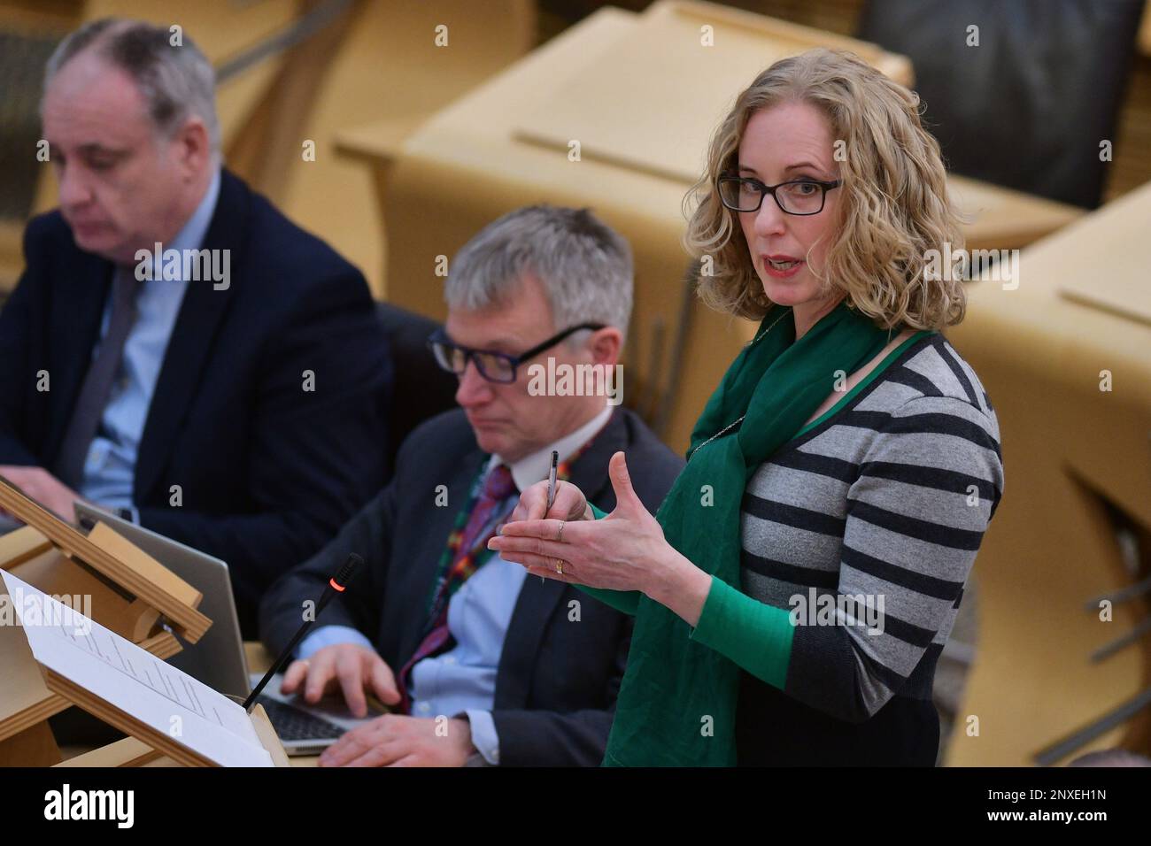 Edinburgh Scotland, UK 01 March 2023. Scotland's circularity minister ...
