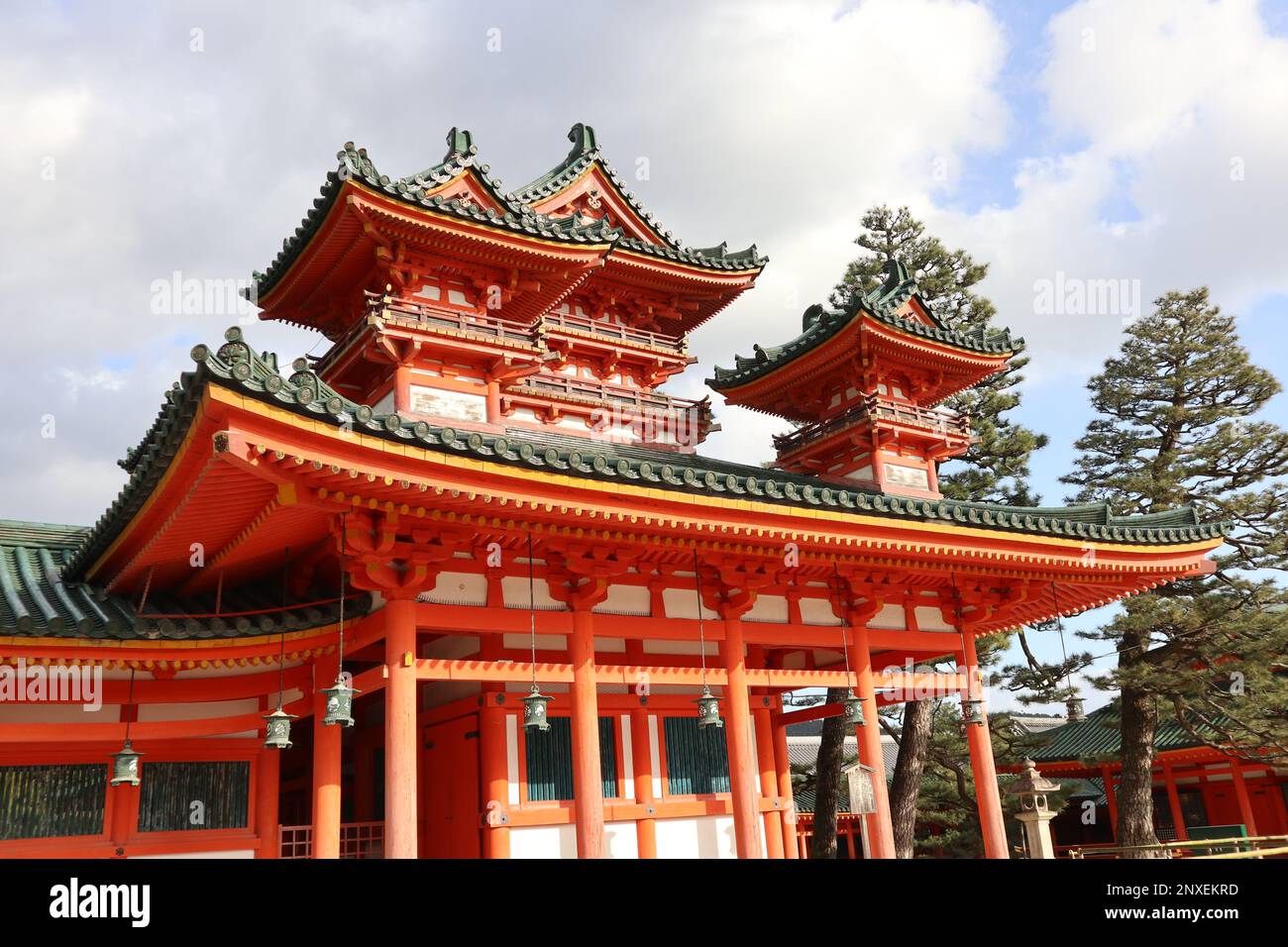Heian Shrine in Kyoto, Japan Stock Photo - Alamy