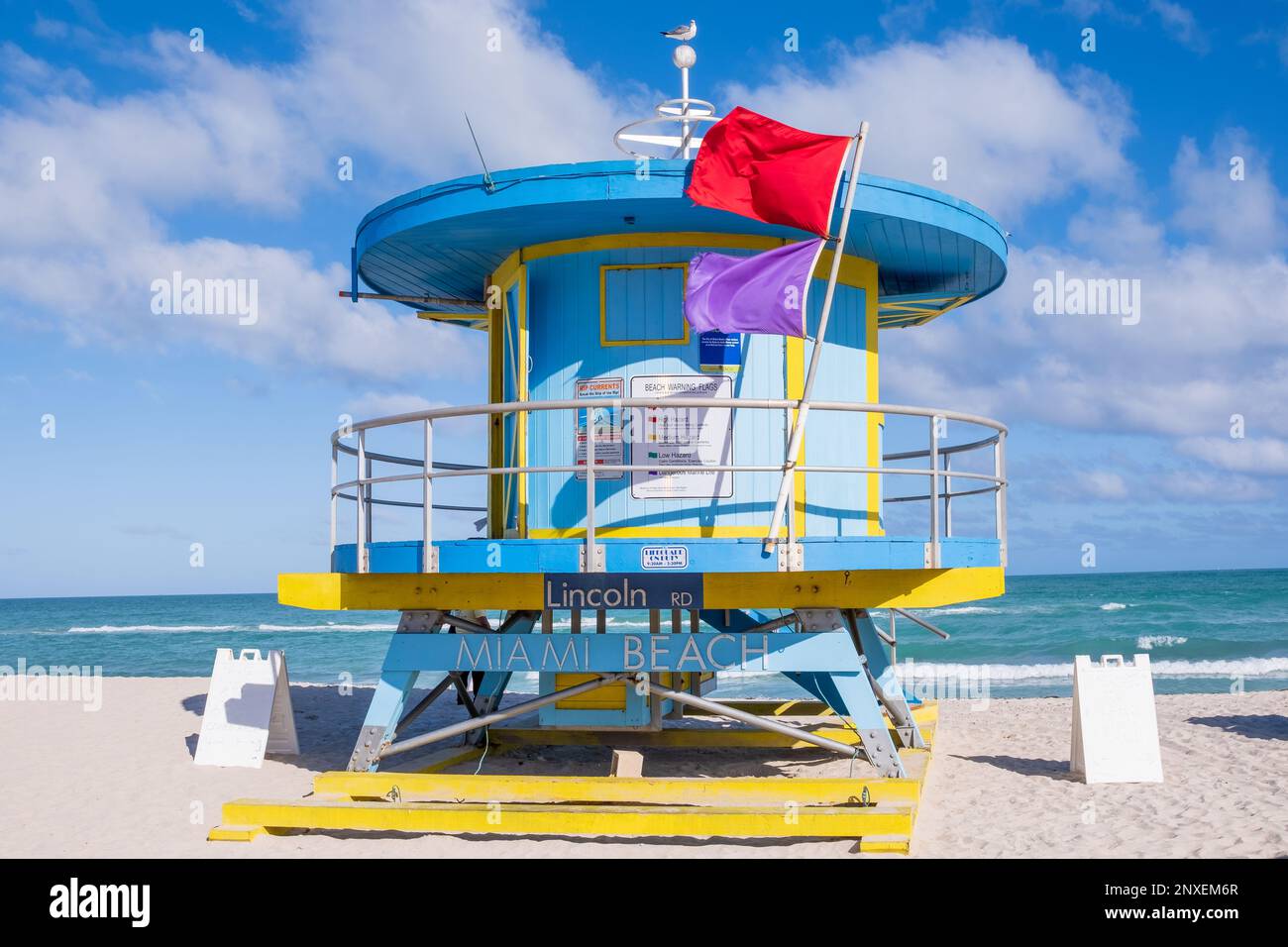 Iconic lifeguard hut on hi-res stock photography and images - Alamy