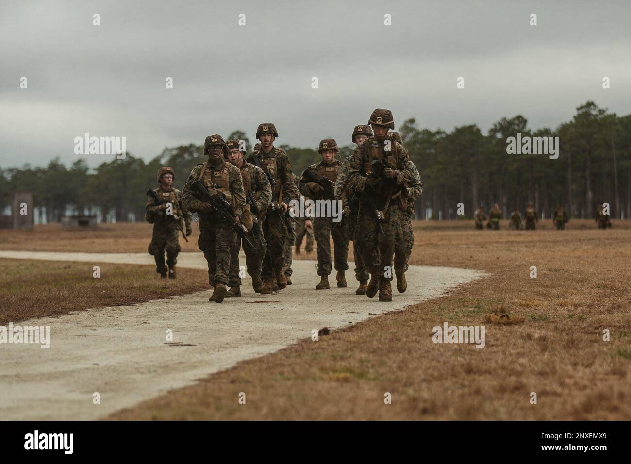 U.S. Marines with 2nd Battalion, 24th Marine Regiment, 4th Marine ...