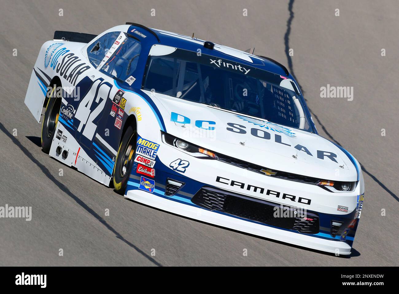 Kyle Larson, Chip Ganassi Racing, Chevrolet Camaro DC Solar during ...
