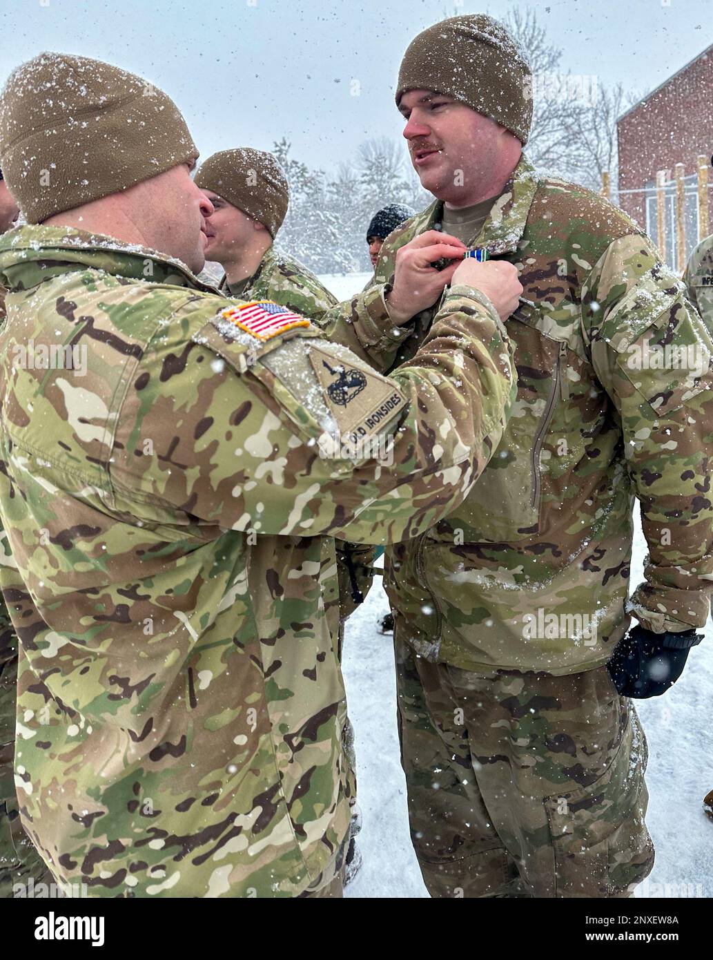 Lt. Col. Russell Lemler, battalion commander, and Command Sgt. Maj ...