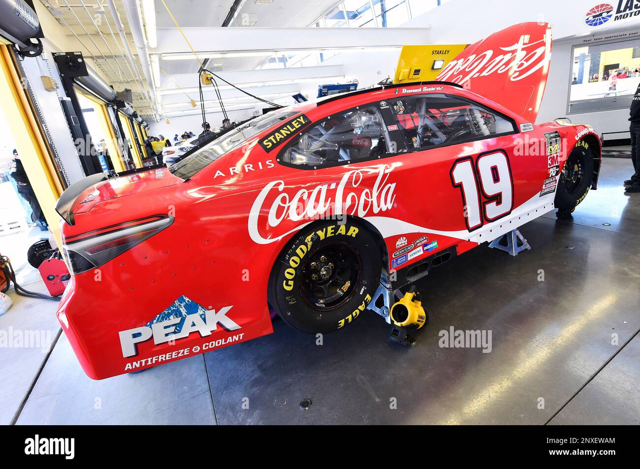 Kyle Busch, Joe Gibbs Racing, Toyota Camry M&M's Caramel during ...