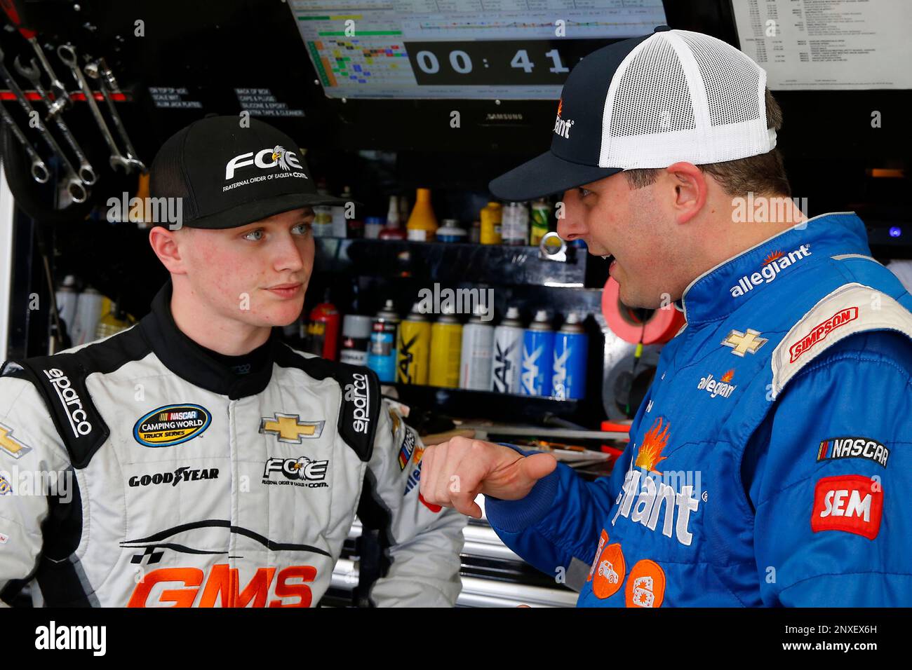 Justin Haley, GMS Racing, Chevrolet Silverado Fraternal Order Of Eagles ...