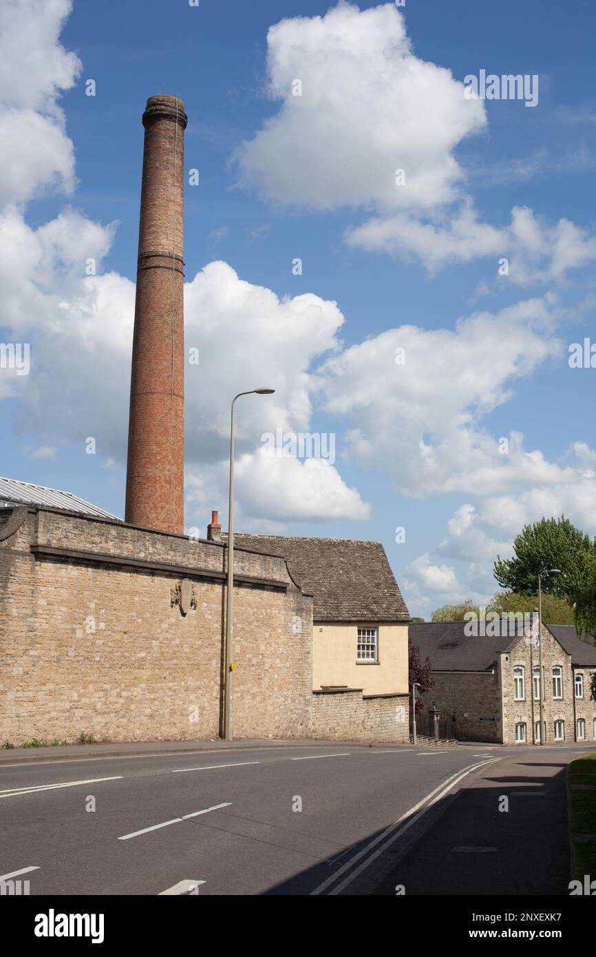 Views of the old Mill on Mill Street, Witney, Oxfordshire in the UK ...
