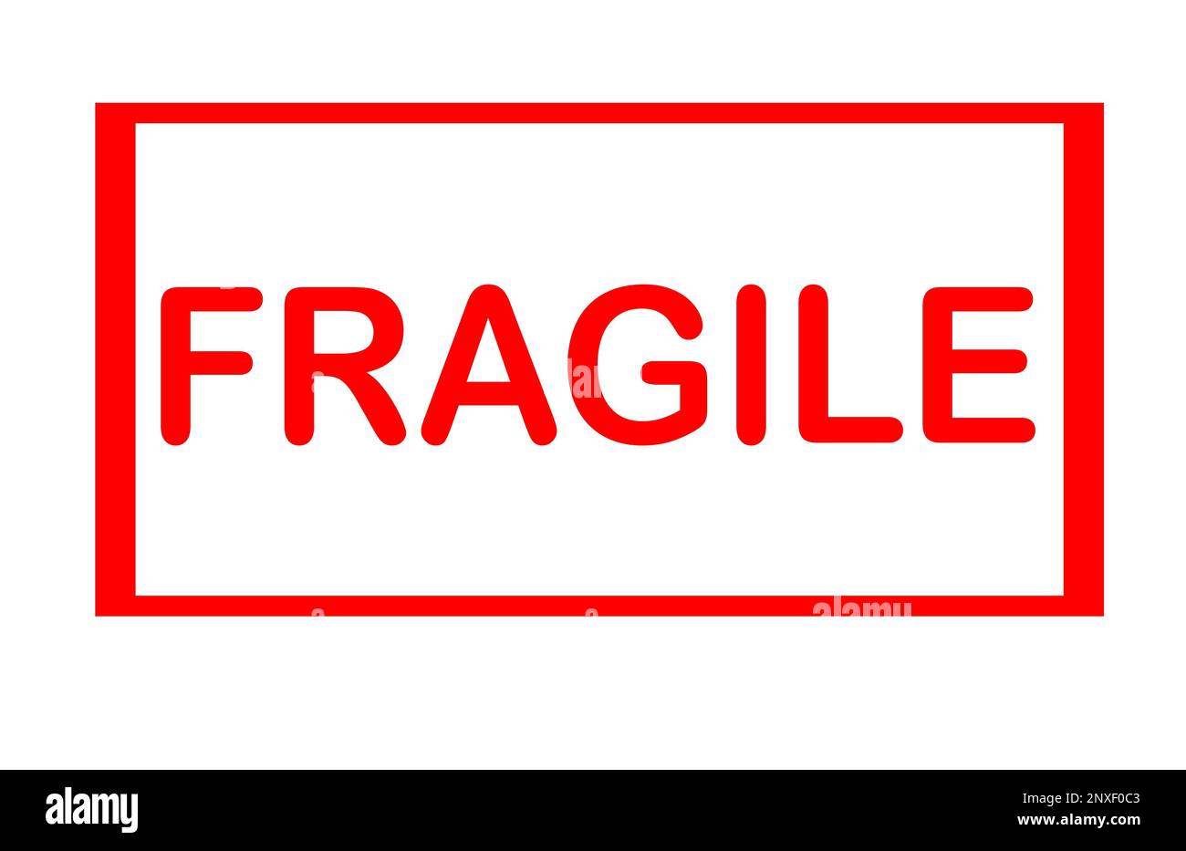 Fragile please do not touch sign hi-res stock photography and images ...