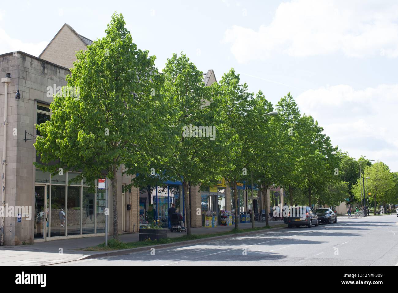 Views of Welch Way in Witney, Oxfordshire in the UK Stock Photo - Alamy