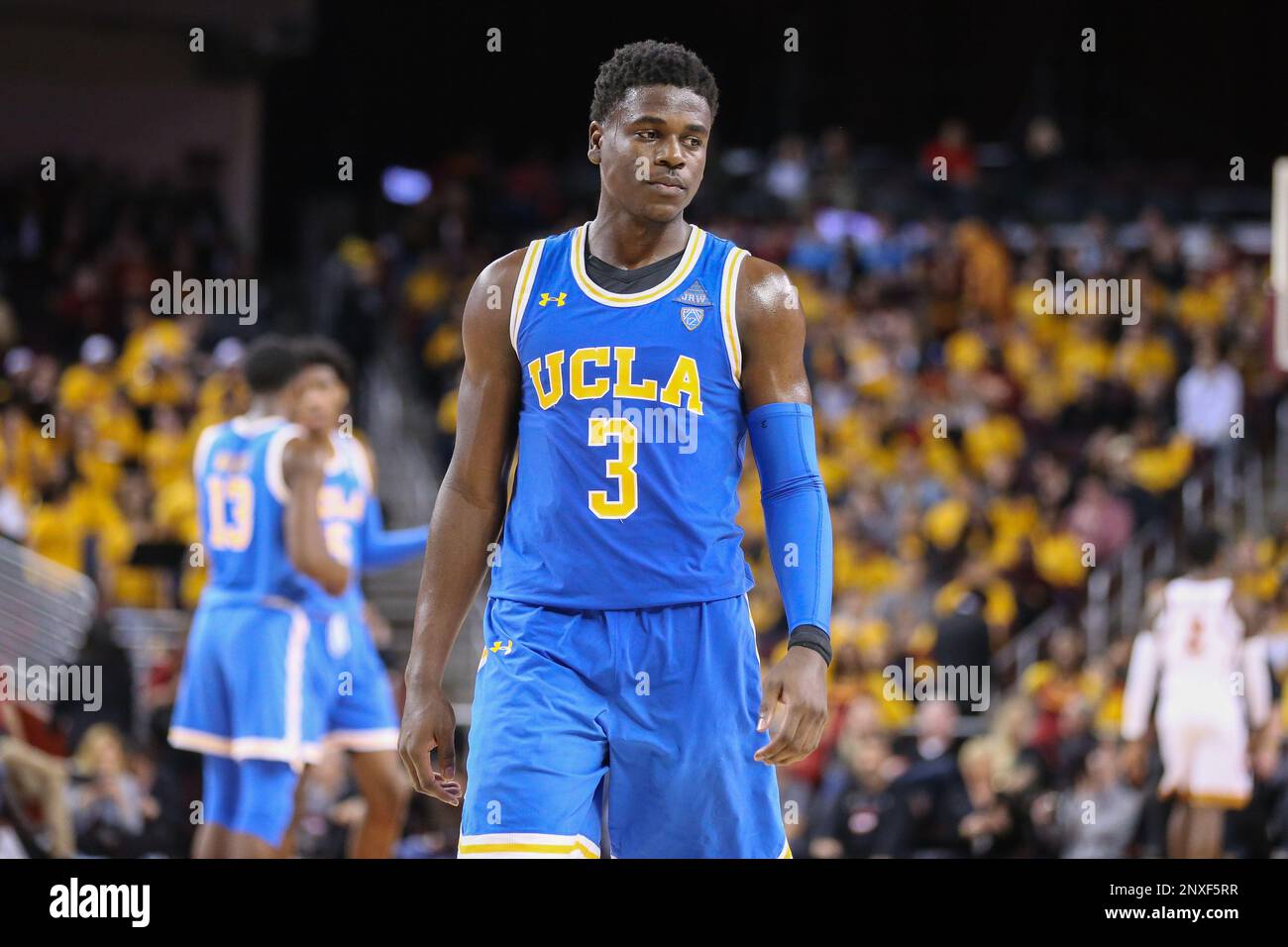 March 03, 2018: UCLA Bruins guard Aaron Holiday (3) in a NCAA ...